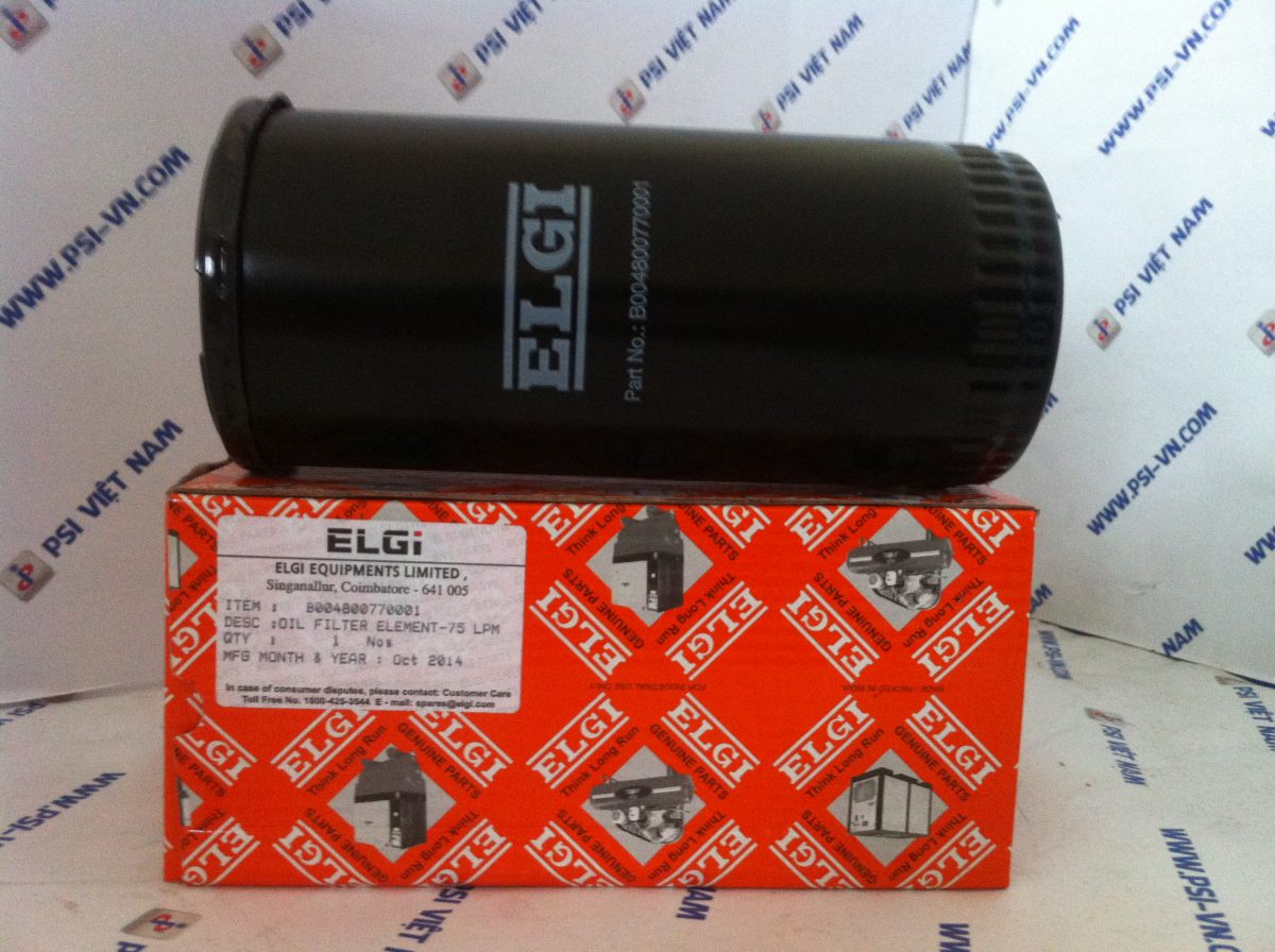Lọc dầu ELGi B004800770001 - Máy nén khí PSI VIỆT NAM