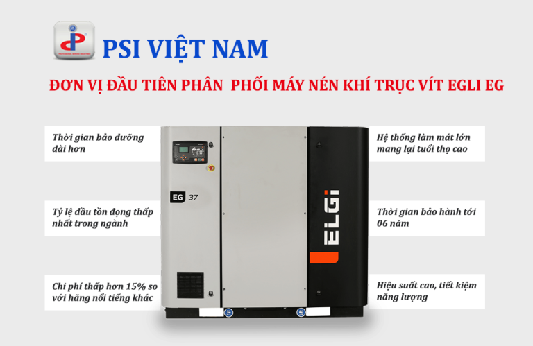 Ứng dụng của máy nén khí trục vít - Máy nén khí PSI VIỆT NAM